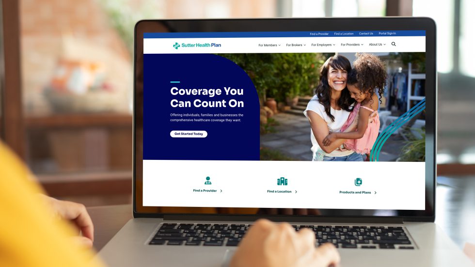 Sutter Health Plan Launches New Website | Newsroom