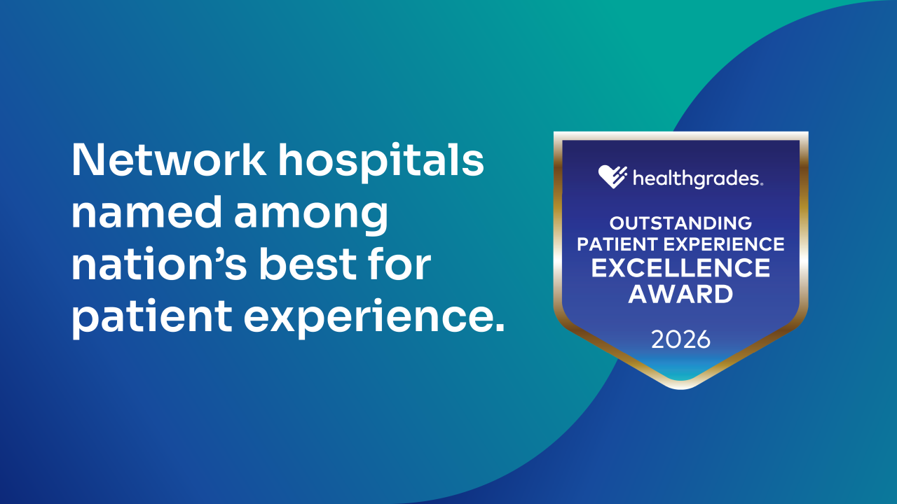 Network Hospitals Named Among Nation’s Best for Patient Experience ...